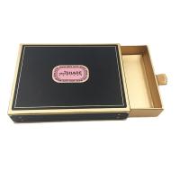 China Custom Luxurious Folding Gold Foil Paper Beauty Drawer Wrapping Box for Cosmetics Packaging Solutions for sale