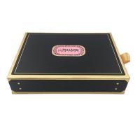 China Custom Luxurious Folding Gold Foil Paper Beauty Drawer Wrapping Box for Cosmetics Packaging Solutions for sale