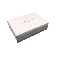 China Texture Paper Gold Hot Stamp Logo Cosmetic Packaging Box with EVA Foam By Sea / Air / Express Shipping Method for Your Cosmetic Needs for sale