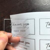 China Professional and Versatile PVC Adhesive Label for Seal Sticker Box for sale