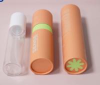 China Round Paper Tube Cosmetic Paper Printed The Outer Package of The Spray Bottle for sale