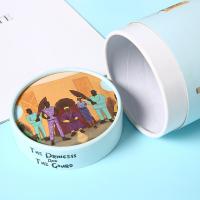 China Customized Packaging Paper Can Creative Advertising Logo Printing Lotus Root Powder Moisture-proof Circular Paper Tube for sale