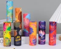 China Manufacturer Customized Round Kraft Paper Snack Packaging Paper Tube Moisture-proof Sealed Food Can 2 for sale