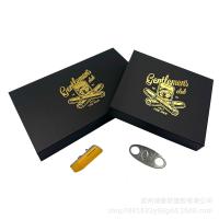 China Custom Capacity Cigar Packaging Box Rigid Boxes Made of Eco-Friendly Cardboard Material for sale