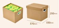 China Spot Kraft paper Corrugated Cardboard Shipping Box with Large Capacity Moving and Packing Storage Clothes Toys Miscellaneous Items Sorting with Lid Boxes for sale