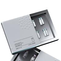 China Custom Print Logo Peptide Vials Cosmetic Packaging Box with Labels for sale