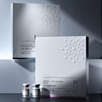 China Custom Print Logo Peptide Vials Cosmetic Packaging Box with Labels for sale