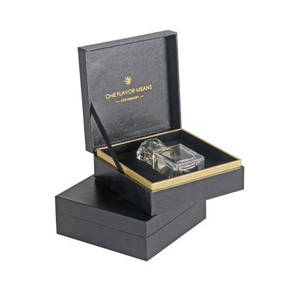 China 10-14 Days Production Time Customized Beauty Perfume Bottle Box with Gold Hot Stamp Logo for sale