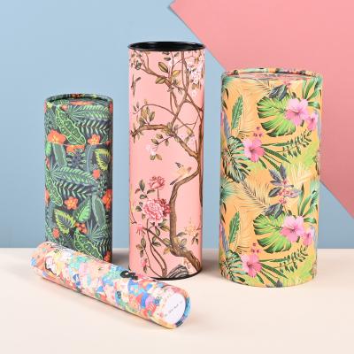 China Custom Beauty Cosmetics Cylindrical Paper Tube Packaging Including Express Shipment Providing Durable and Sustainable Packaging Solutions for sale