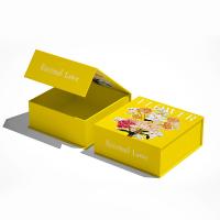 China Magnetic Flip Book Box Makeup Cosmetic Packaging Boxes Durable Protective Excellent Packaging for sale