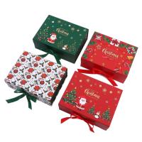 China Christmas Holiday Fold Gift Box Incorporating Customers Logo Suitable for Luxury Packaging and Professional Gift Presentation for sale