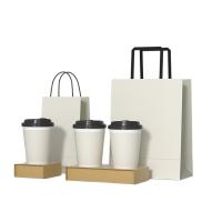 China Cotton Rope Handle Custom Printed Coffee Bags Incorporating CMYK Pantone Colors Suitable for Coffee Retail and Packaging for sale