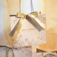 China Customized Custom Paper Gift Bags Featuring Latest Style Ideal for Retail Packaging Corporate Gifts and Special Occasions for sale