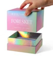 China Window Cosmetic Packaging Box Incorporating Offset Printing and Paperboard for Stylish Cosmetic Product Packaging Needs for sale