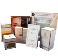 China Spot UV Skin Care Packaging Box luxury material CMYK color printing for sale