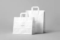 China matt lamination Shopping Paper Bags Custom ISO  For Advertising / Gift for sale