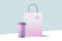 China matt lamination Shopping Paper Bags Custom ISO  For Advertising / Gift for sale