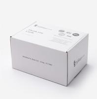 China White Cardboard Packaging Box Small protective varnish for retail for sale