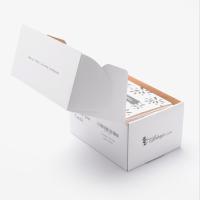 China White Cardboard Packaging Box Small protective varnish for retail for sale