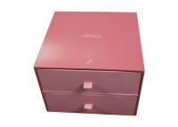 China Art Paper Packaging Box With Ribbon Rigid Packaging Box With Matt Lamination for sale