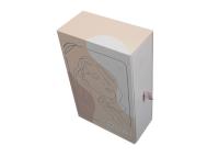 China Hot Foil Stamping Art Paper Box With Custom Inserts FSC ISO approval for sale