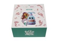 China Luxprinters Green Corrugated Packaging Box With Magnet Buckle for sale