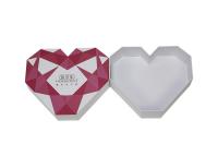 China Gold Hot Stamping Lift Off Lid Box , FSC Paper Heart Shaped Box for sale