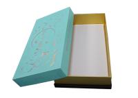 China Luxprinters Cardboard Packaging Box 40x33x11cm With Gold Stamping for sale