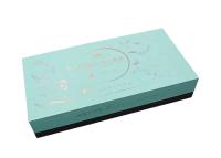 China Luxprinters Cardboard Packaging Box 40x33x11cm With Gold Stamping for sale