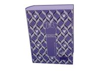 China Customizable Purple Gift Box With Debossing For Baby Showers Gift Box for sale
