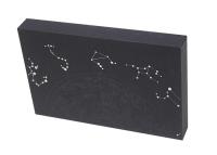China OEM Cardboard Packaging Box , Rigid Set Up Gift Boxes UV Coating Black for sale