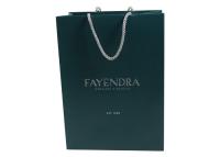 China OEM ODM Paper Shopping Bags With Handles Embossing  Debossing for sale