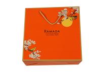 China Embossing Rigid Gift Bag With Handles FSC ISO certification for sale