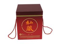 China OEM Corrugated Packaging Box With Handle FSC ISO certificate for sale