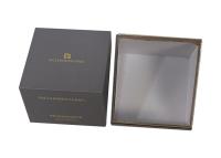 China 110 Gram Lift Off Lid Box , protective varnish Custom Rigid Setup Boxes for sale