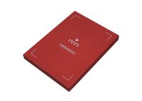 China Luxury Ivory Board Lift Off Lid Box With FSC ISO Certification for sale