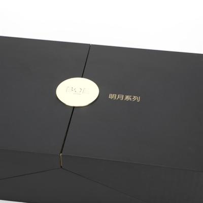 China Heavy Duty Kraft Rectangle Box Black   durable for daily packing use for sale