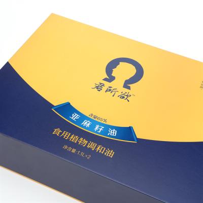 China OEM Printing Rigid Packaging Box Non Toxic Foldable  for Gift for sale
