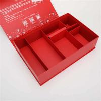 China OEM Logo Rigid Packaging Box , Embossing Magnetic Closure Gift Box for sale