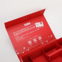 China OEM Logo Rigid Packaging Box , Embossing Magnetic Closure Gift Box for sale