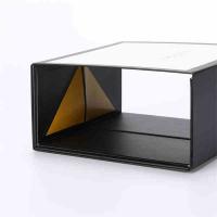 China Luxury Recyclable Custom Rigid Gift Boxes With Flip Top FSC Certificate for sale