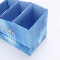 China Collapsible Luxury Packaging Box , Embossing Custom Made Rigid Boxes for sale