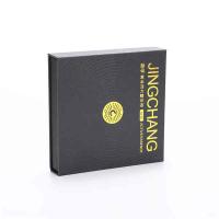 China Customized Printed Rigid Box Magnetic Closure protective varnish for sale