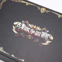 China protective Varnish Lift Off Lid Box , Flat Pack Collapsible Paper Box for sale