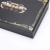 China protective Varnish Lift Off Lid Box , Flat Pack Collapsible Paper Box for sale