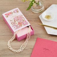 China Floral Small Slide Open Cardboard Paper Box For Mother'S Day for sale