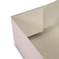 China Matte White Apparel Rigid Packaging Box Semi Automatic Pop Up for sale