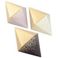 China Champagne Bubbles Prism Favor Rigid Packaging Box 3 Pack for sale