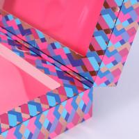 China Transparent Rigid Packaging Box Matt Lamination With Ribbon for sale