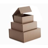 China Kraft Rigid Cardboard Boxes Magnetic Gift Packaging for sale